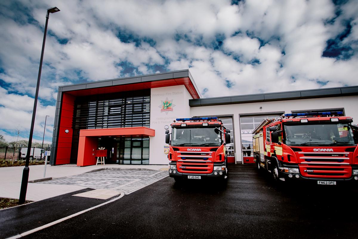 Worksop Fire Station Opening - Commercial Photography connecting you to ...